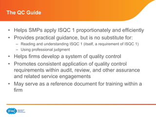 Quality Control Guide Orientation Slides | PPTX