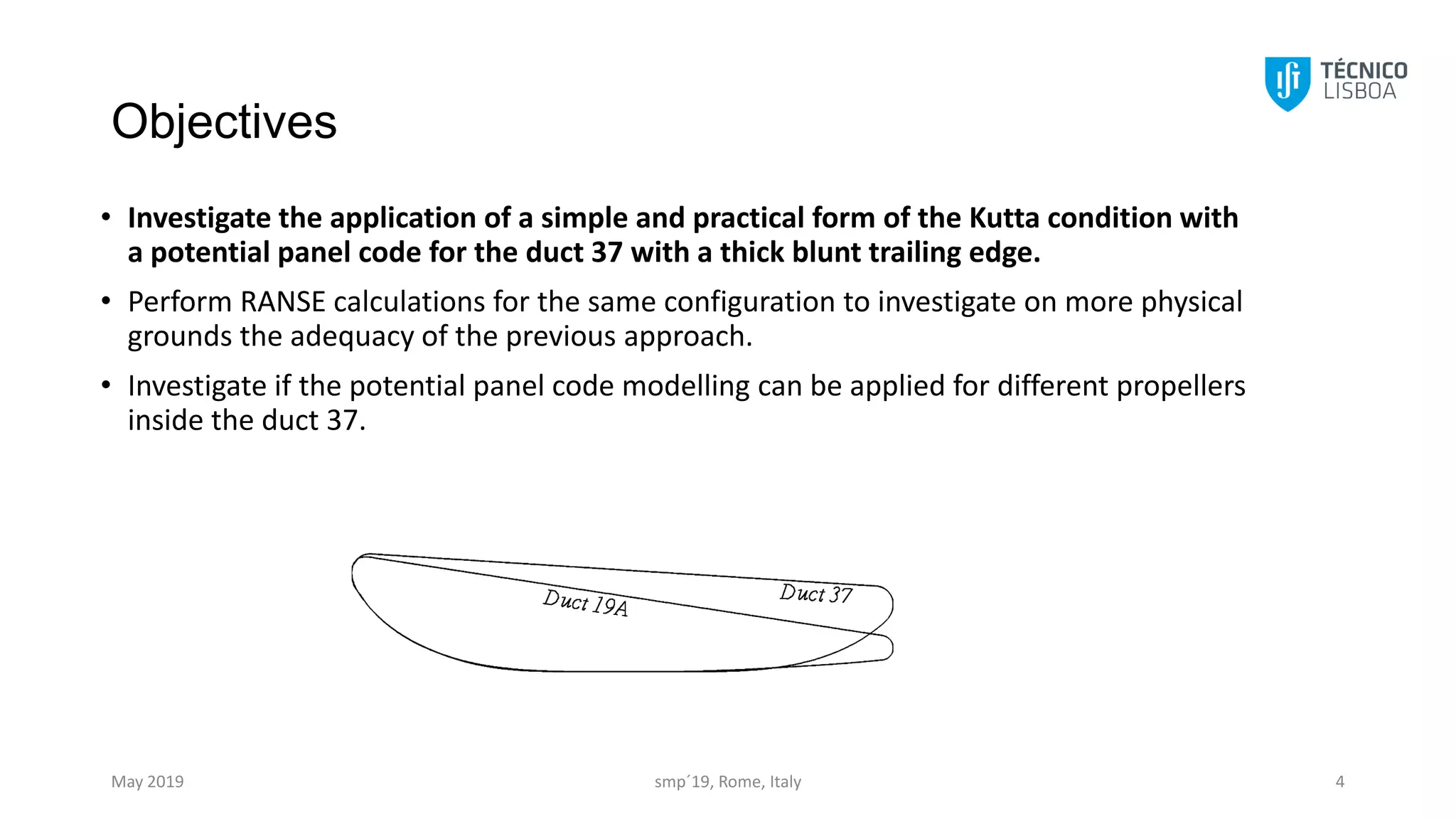Potential Flow Modelling of Ducted Propellers with Blunt Trailing Edge ...