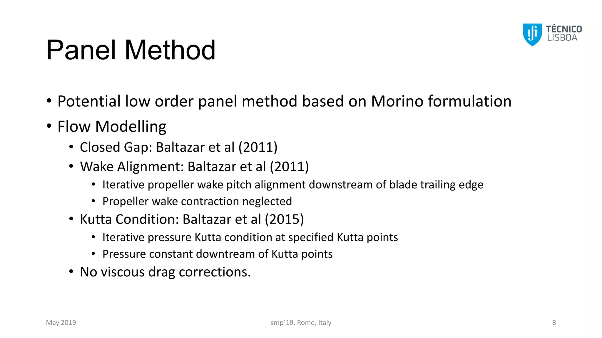 Potential Flow Modelling of Ducted Propellers with Blunt Trailing Edge ...