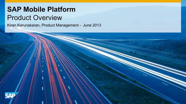 W8/WP8 App Dev for SAP, Part 4: SAP Mobile Platform Roadmap | PPT | Free Download