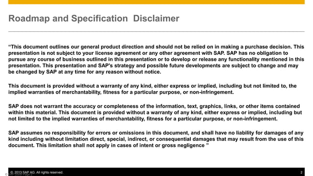 W8/WP8 App Dev for SAP, Part 4: SAP Mobile Platform Roadmap | PPT