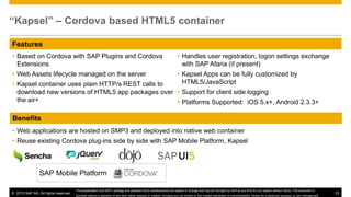 W8/WP8 App Dev for SAP, Part 4: SAP Mobile Platform Roadmap | PPT