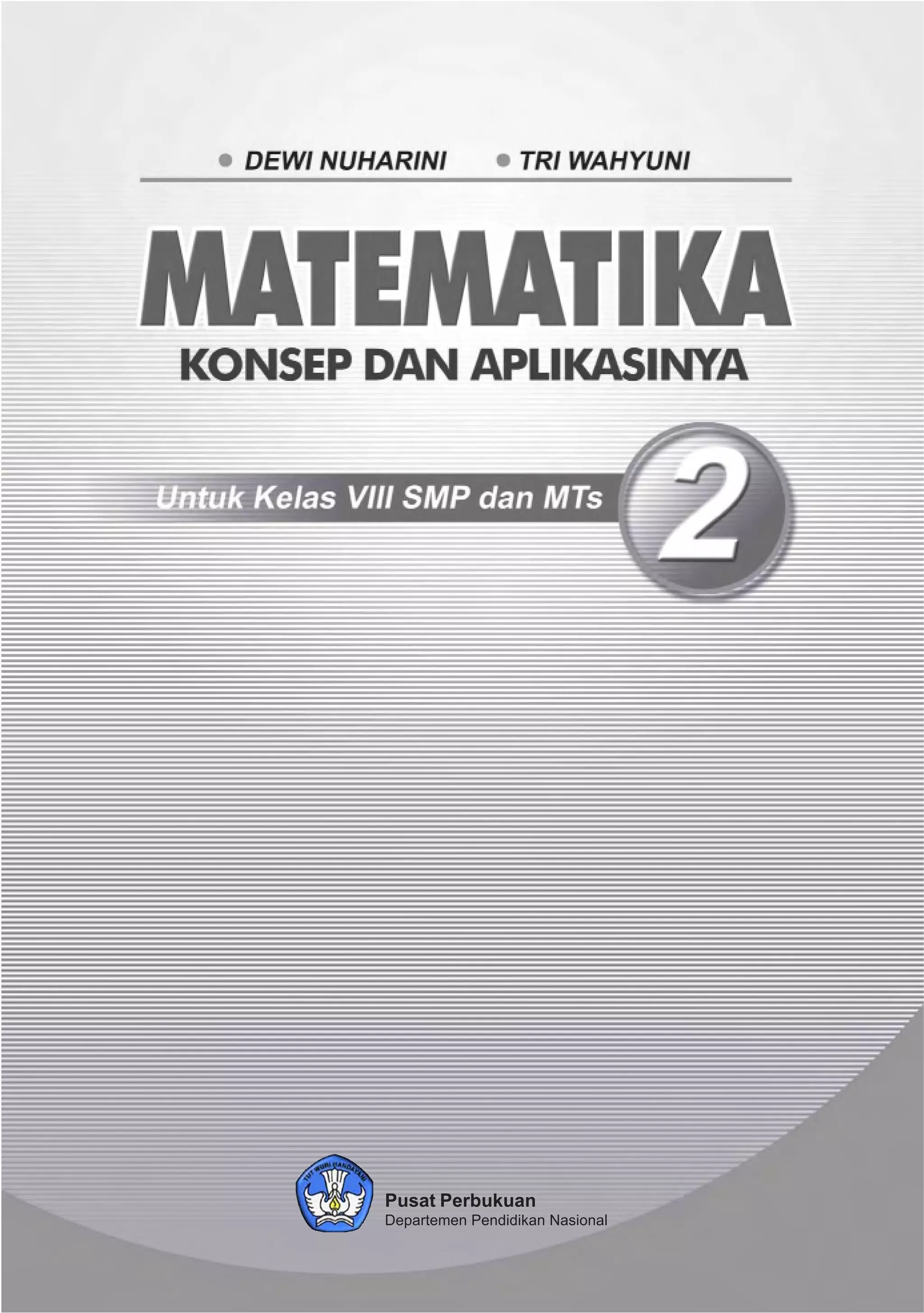 Buku Matematika kelas 8 | PDF