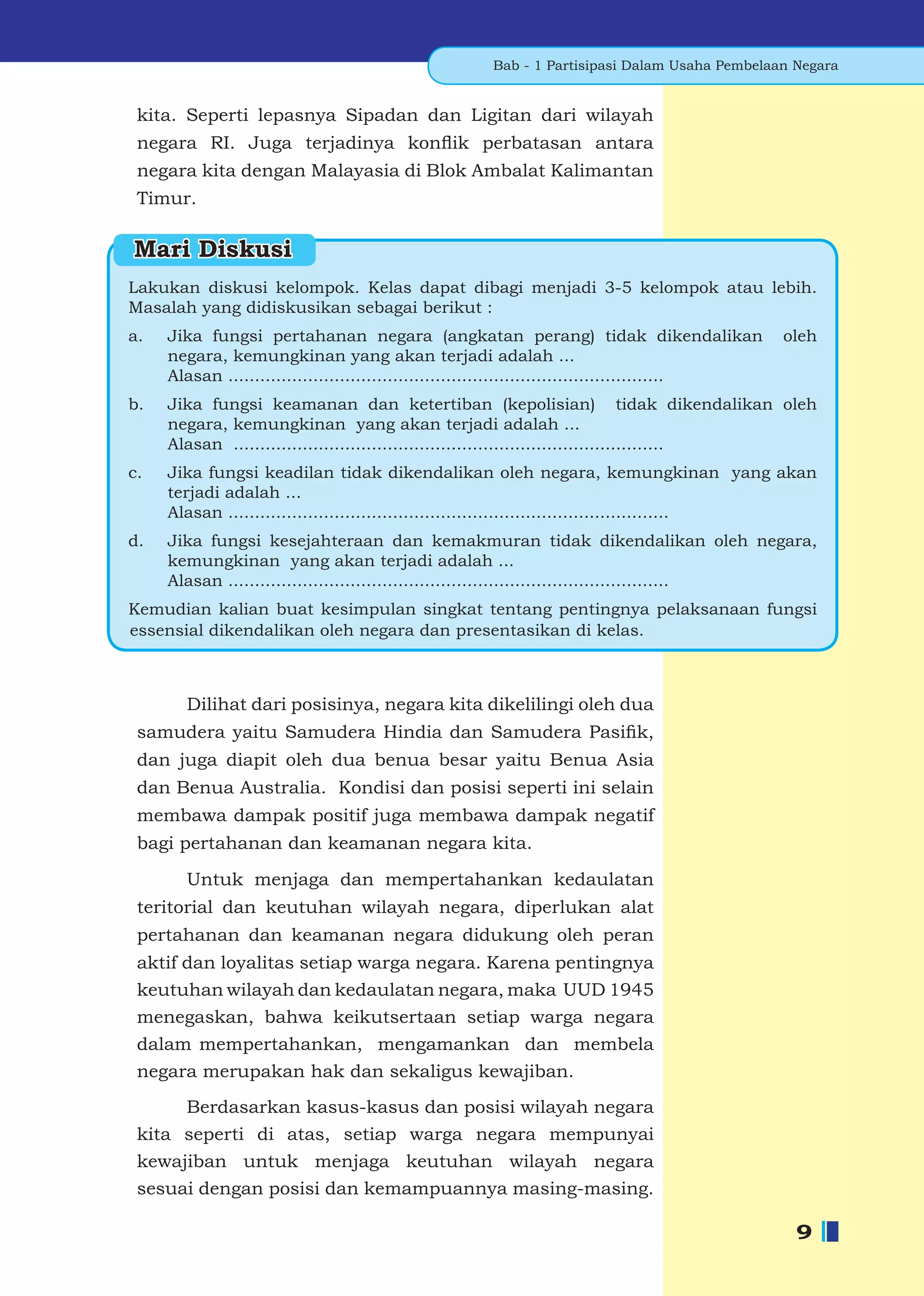Buku PKN Kelas9 Contextual Teaching and Learning A.TSugeng ...