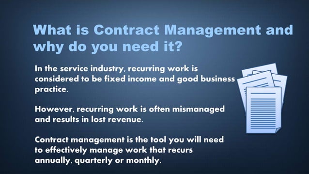 Smp contract management_v2 | PPT