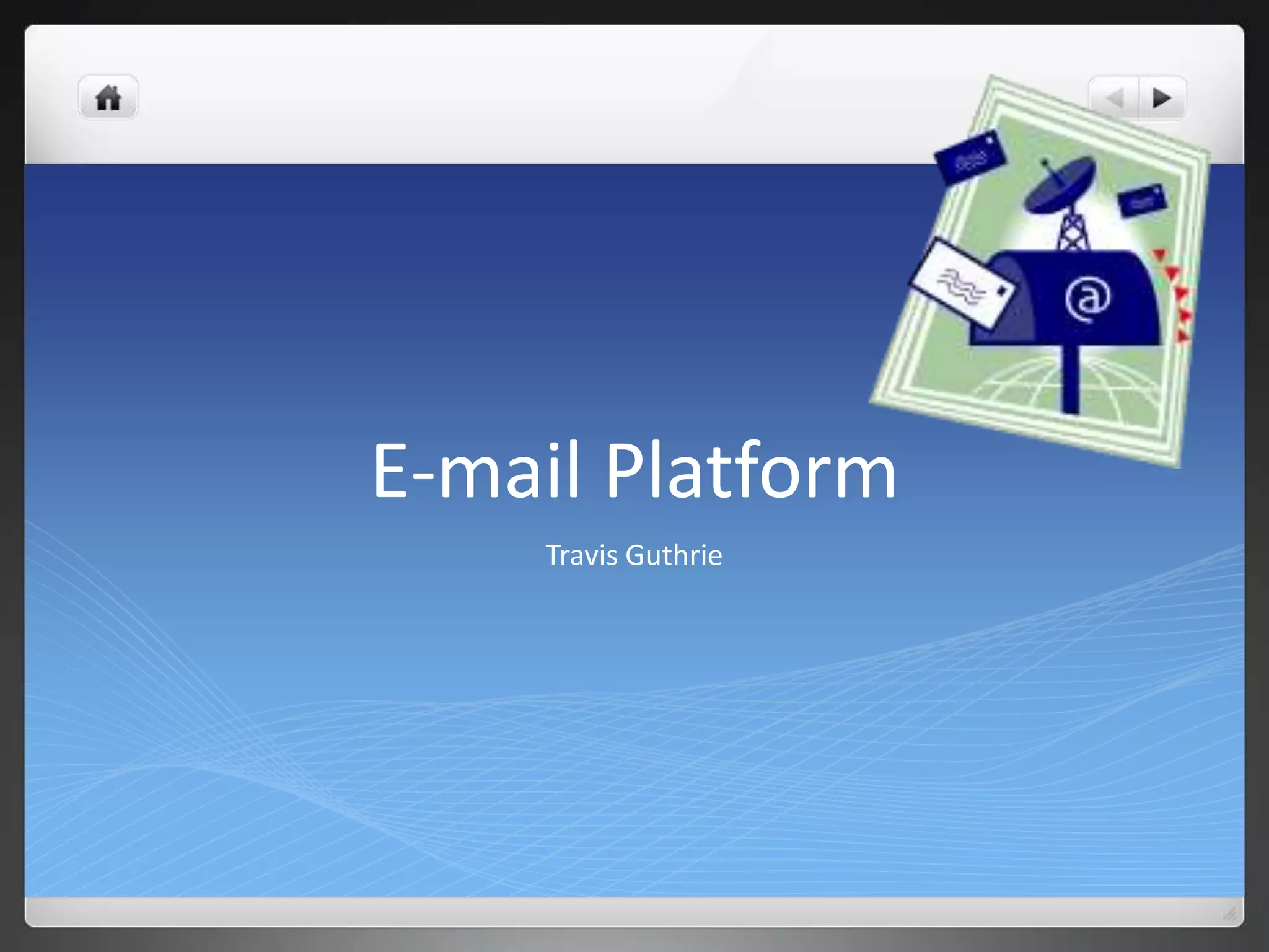 SMP Email by Travis Guthrie | PPT