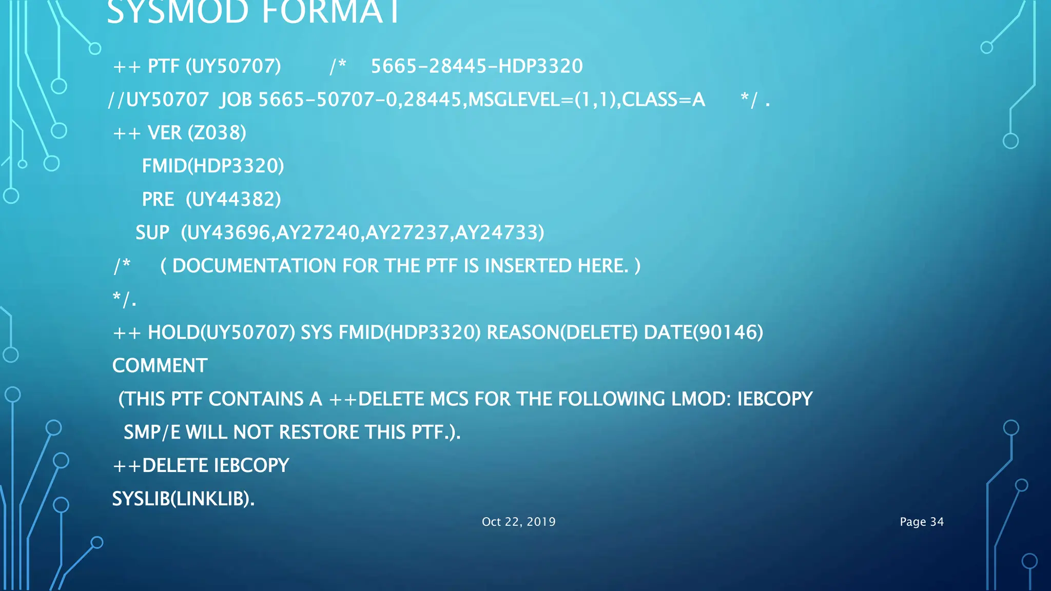 z/OS SMPE Software Control PART 1 & PART2.pptx