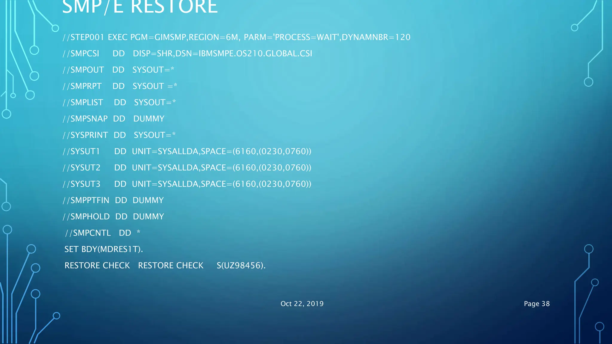 z/OS SMPE Software Control PART 1 & PART2.pptx