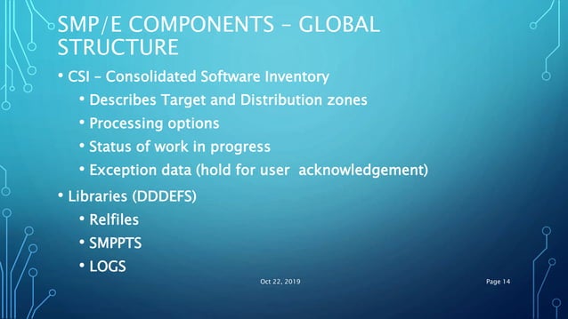 z/OS SMPE Software Control PART 1 & PART2.pptx