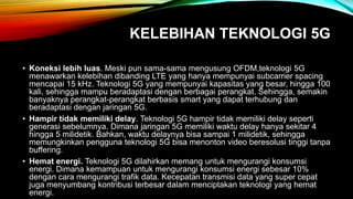 perkembangan teknologi : 5Ggenerasi kelima . | PPTX