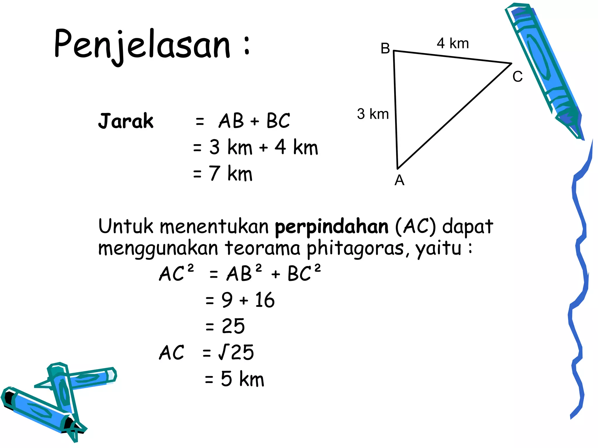 Fisika : jarak dan perpindahan | PDF