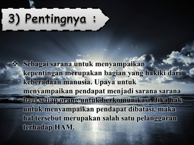 Kemerdekaan Menyampaikan Pendapat | PDF