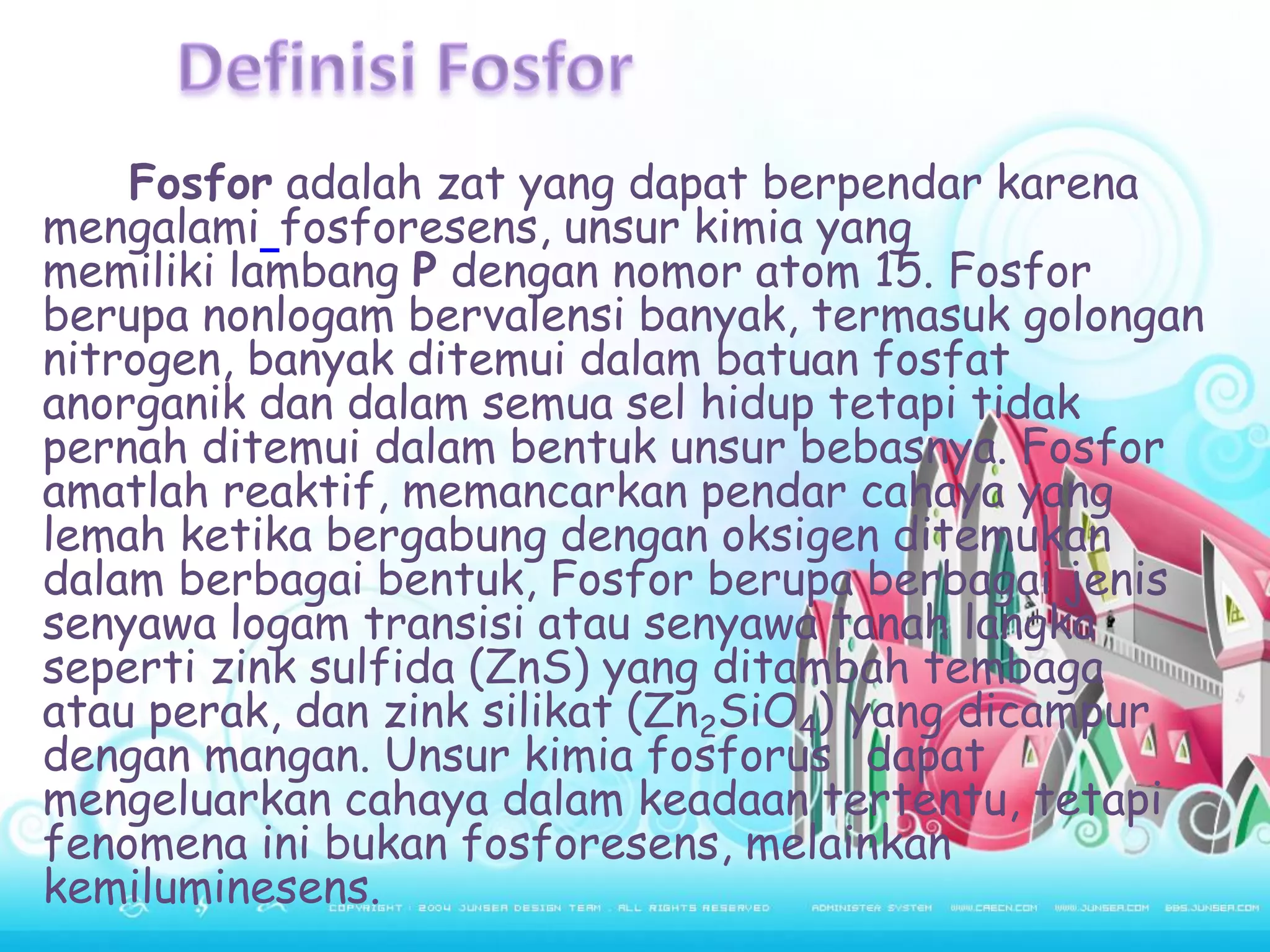 Siklus Fosfor - Phosphorus Cycle | PDF