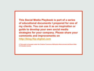 Social Media Playbook | PDF