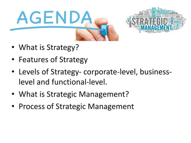 Strategic management ppt | PPTX