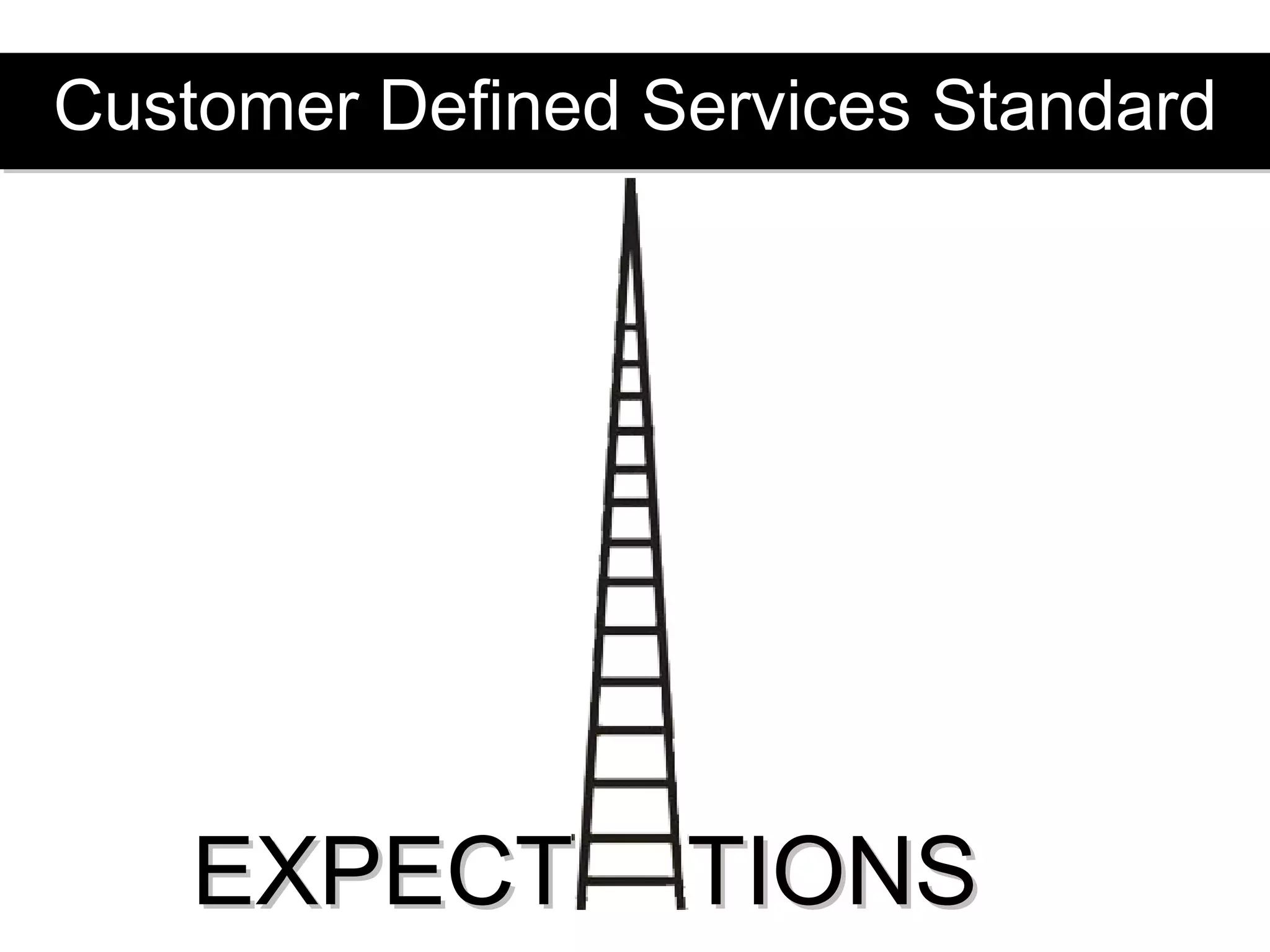 Service markting - Customer - defined standards | PPT