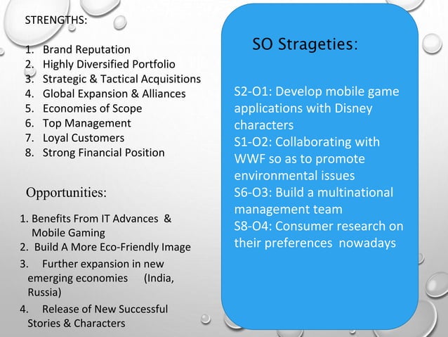 walt disney strategy management | PPTX | Large Business | Business