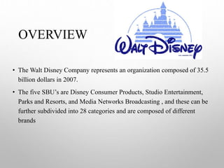 walt disney strategy management | PPTX