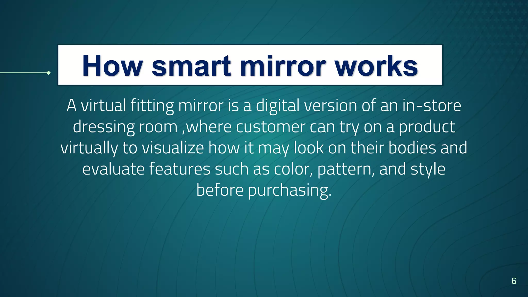 Smart mirror | PPTX