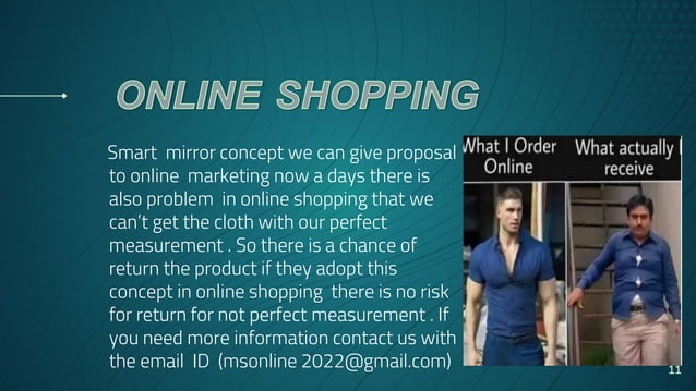 Smart mirror | PPTX | Augmented Reality | Technology & Computing