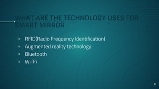 Smart mirror | PPTX
