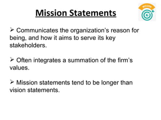 VISION MISSION STRATEGIC MANAGEMENT | PPT