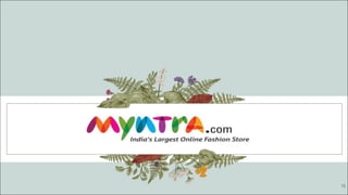 SM presentation on history of Myntra company | PDF