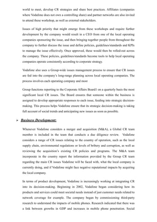 STRATEGIC MANAGEMENT ON VODAFONE | DOC