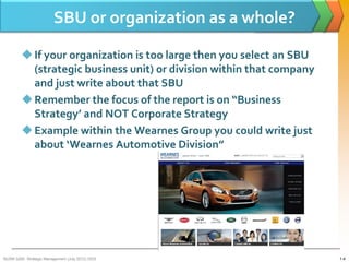 SM Project Guidelines - Part One | PDF