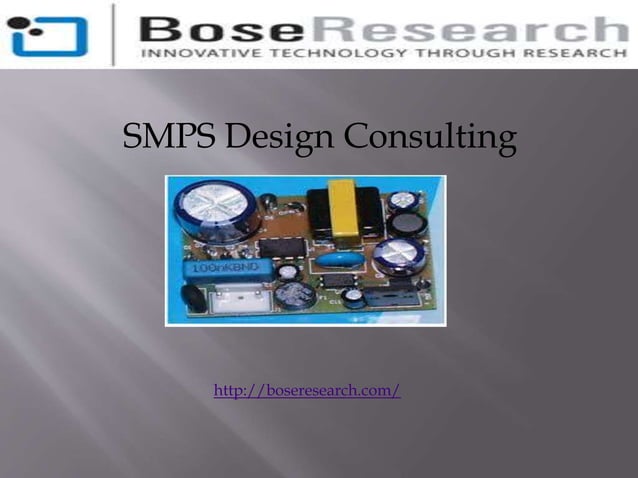 Smps design consulting | PPT