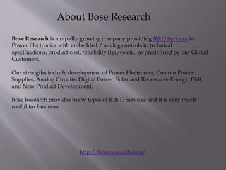 Smps design consulting | PPT