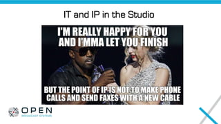 Using IT Equipment in Live Broadcast | PPT