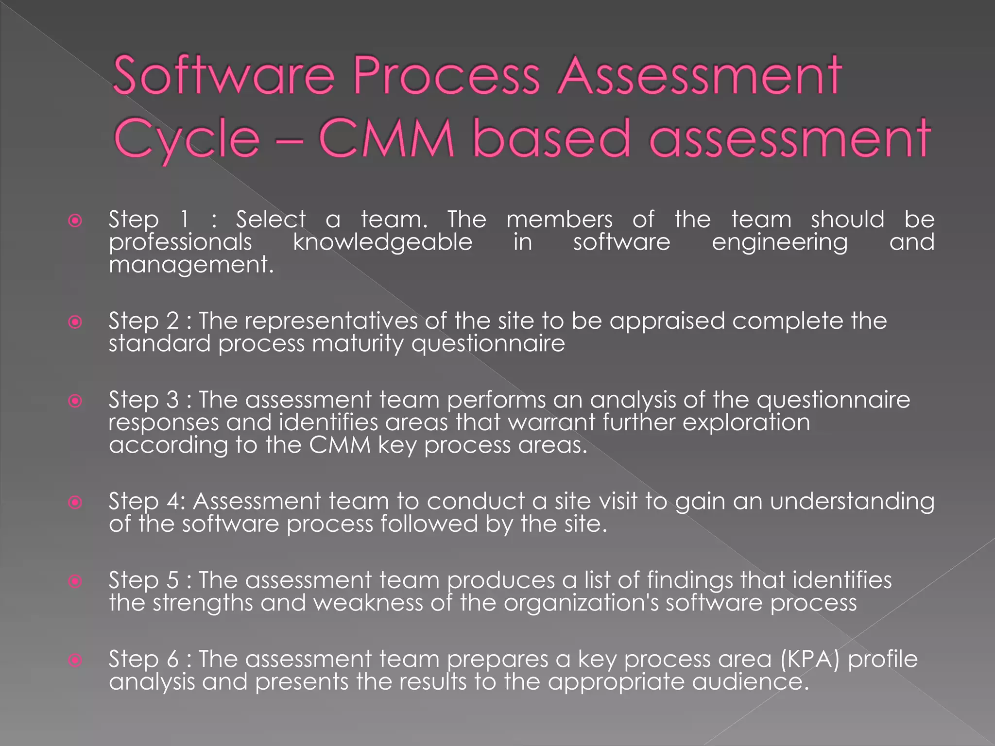 Software assessment and audit | PPTX