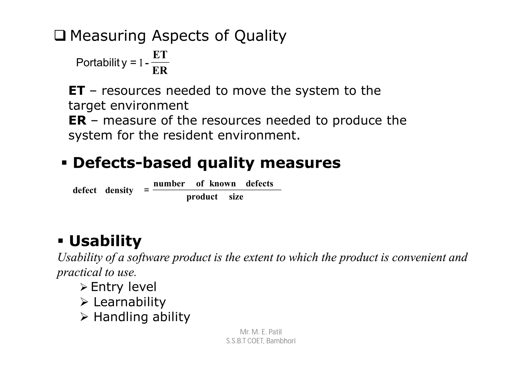 Smqa unit ii | PPT