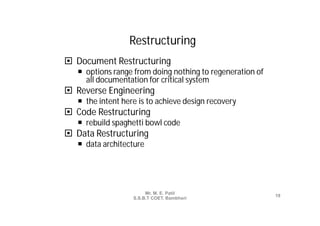Smqa unit v | PDF | Programming Languages | Computing