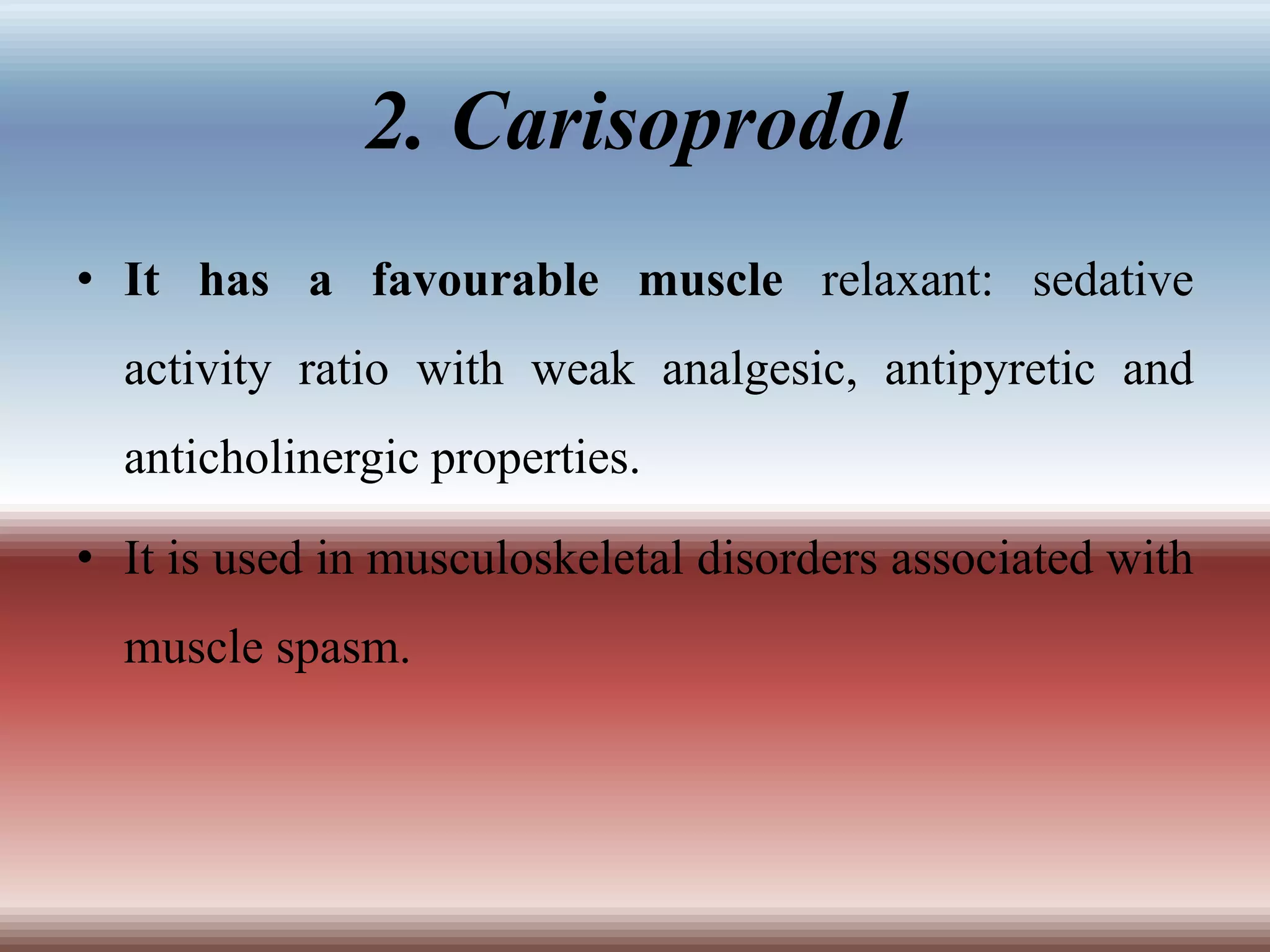 Skeletal muscle relaxants | PPTX