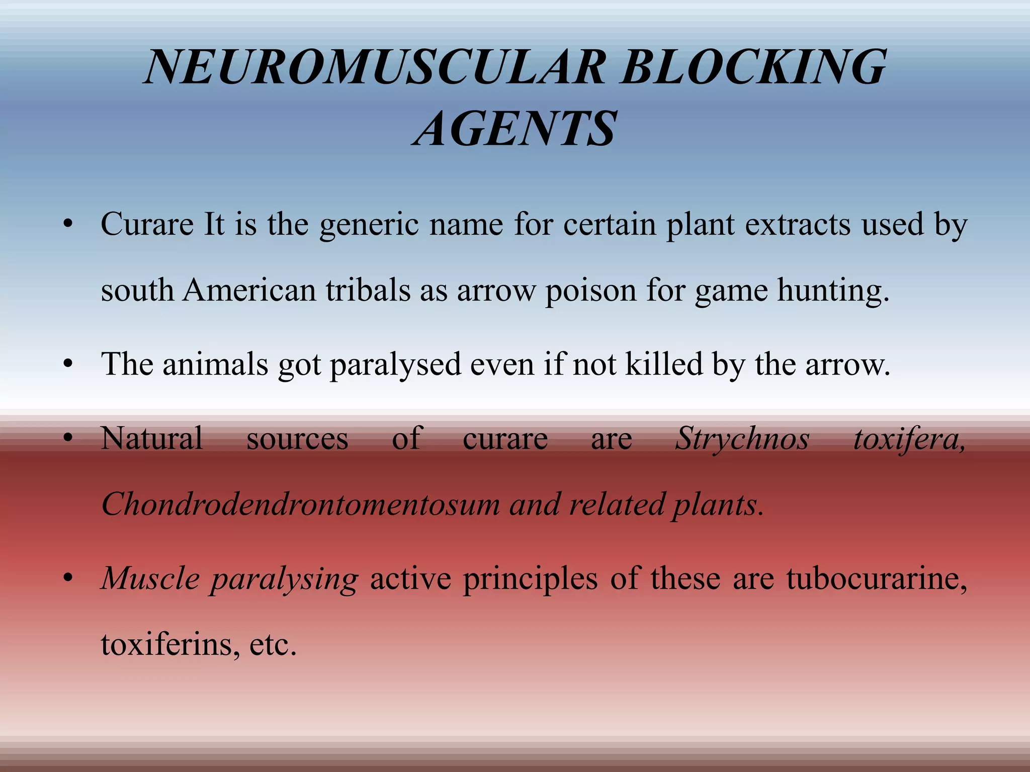 Skeletal muscle relaxants | PPTX