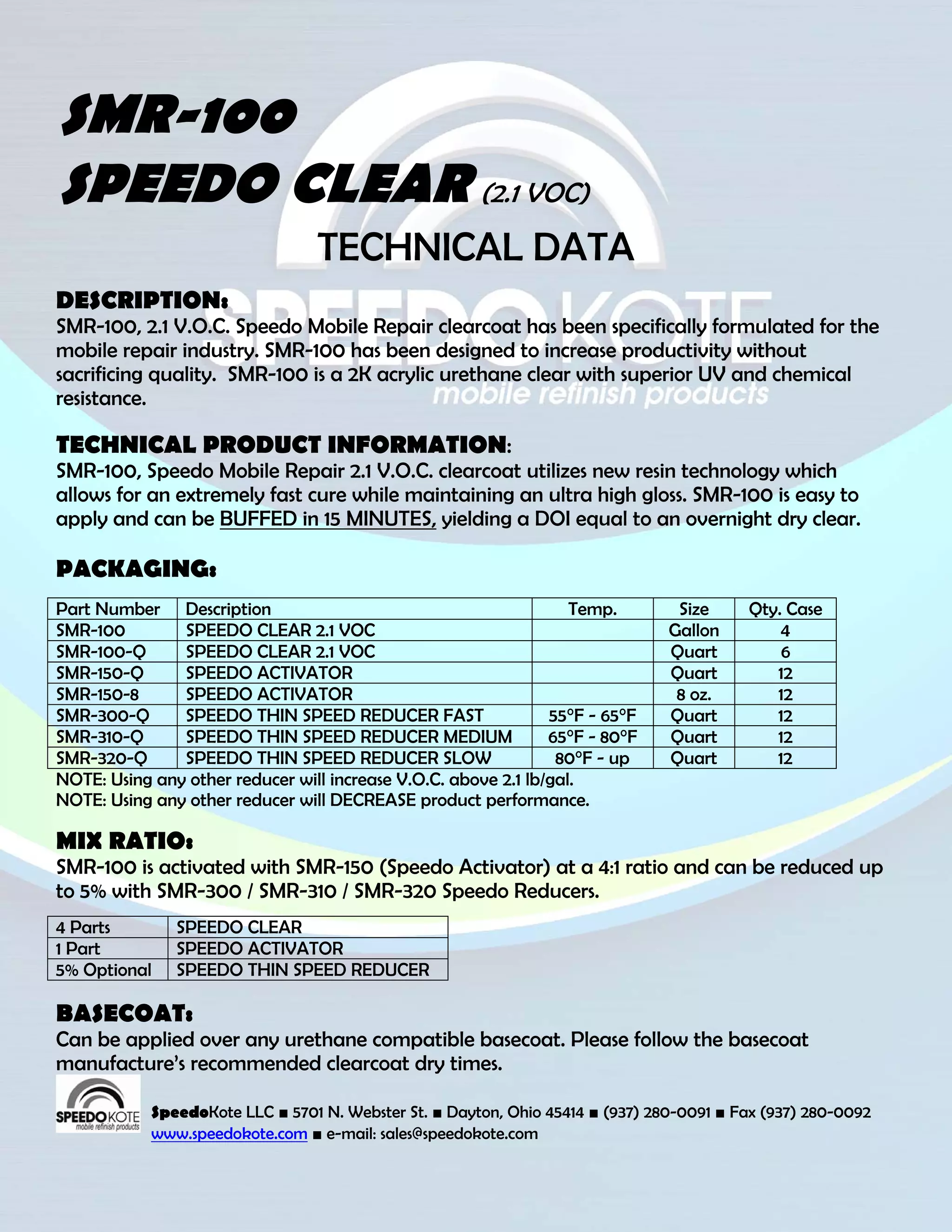 SMR-100 | PDF