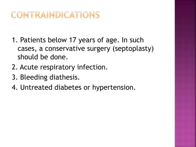 Smr and septoplasty | PPTX