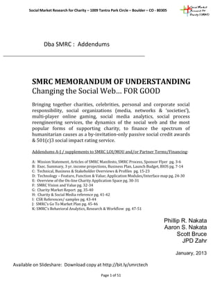 SMRC.mou.addendums | PDF