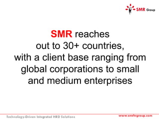 SMR Group Corporate Profile | PPT