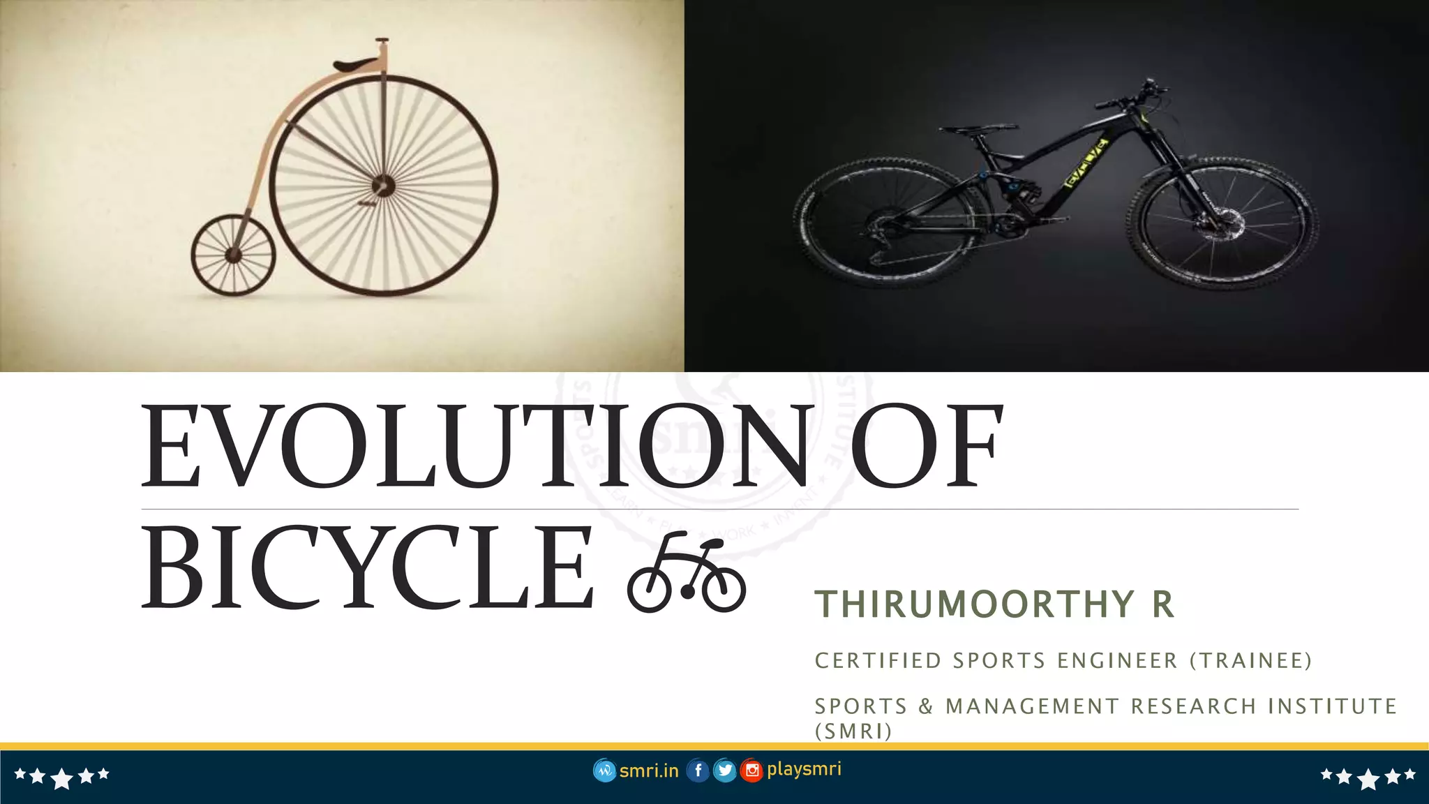 Evolution of bicycles | PPTX