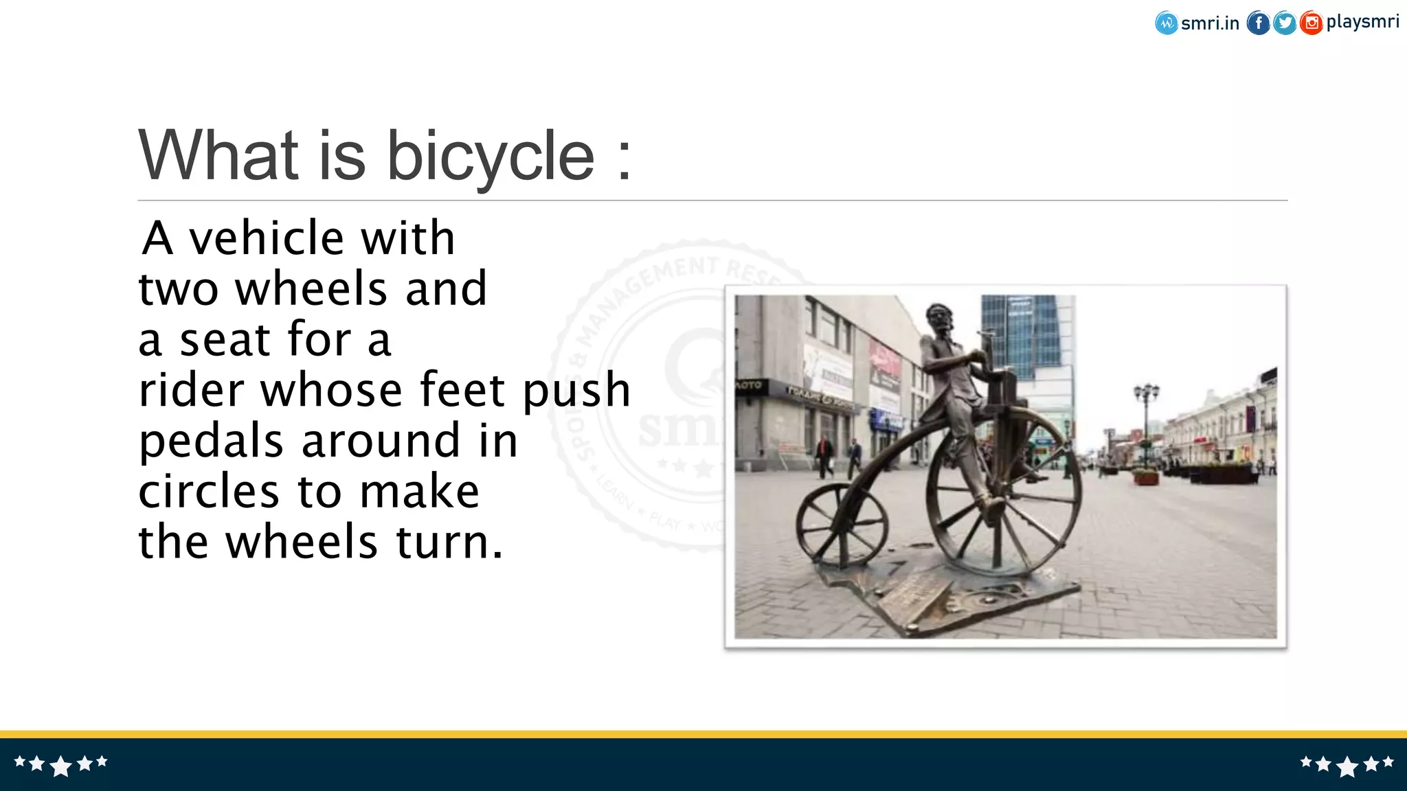 Evolution of bicycles | PPTX