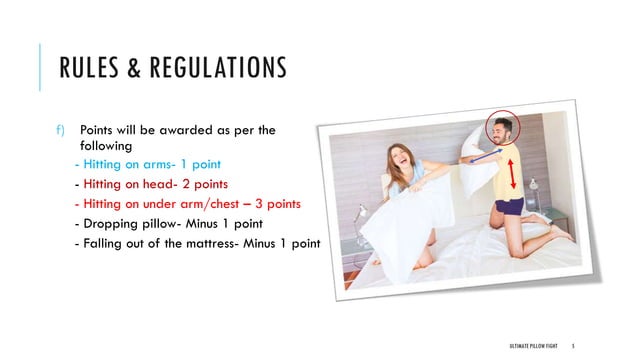 Ultimate Pillow Fight | PPT