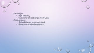 Transfection in animal cells through chemical methods like Calcium ...