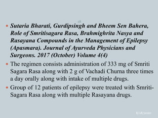 SMRITISAGARA RASA- YOGA REVIEW | PPTX