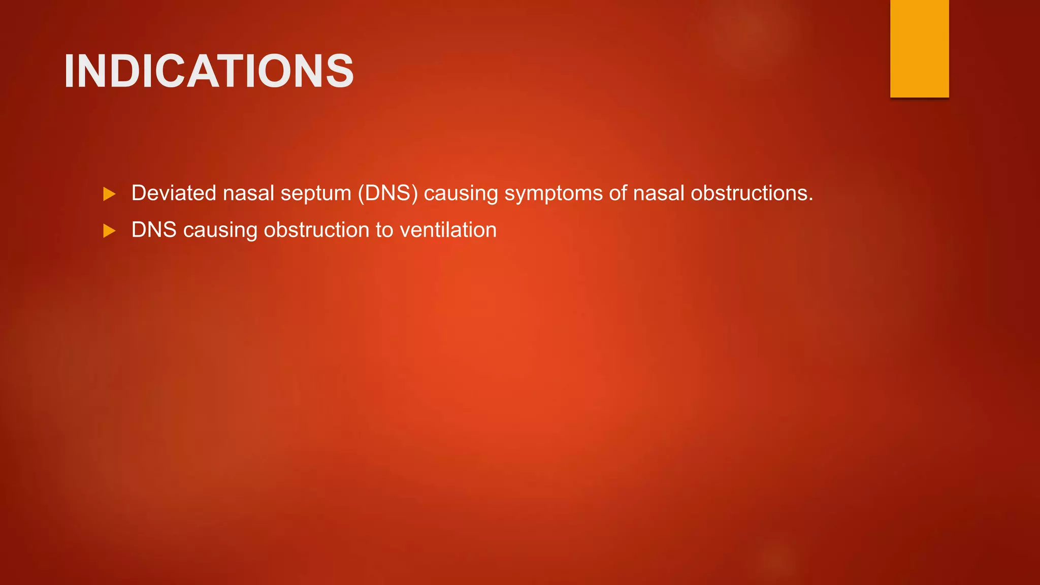 SUBMUCOUS RESECTION OF NASAL SEPTUM (SMR OPERATION) | PPTX
