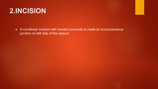 SUBMUCOUS RESECTION OF NASAL SEPTUM (SMR OPERATION) | PPTX