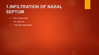 SUBMUCOUS RESECTION OF NASAL SEPTUM (SMR OPERATION) | PPTX