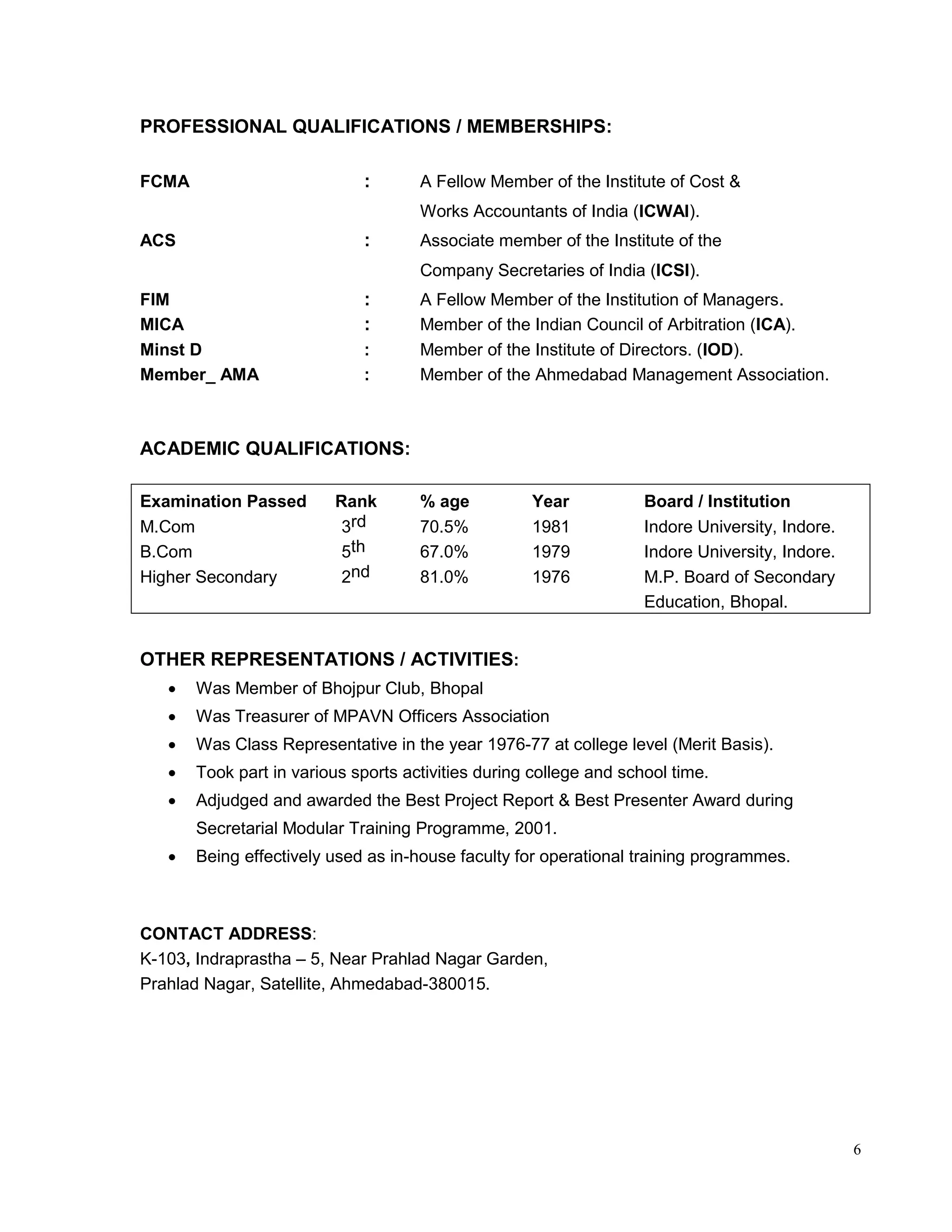 Resume | PDF
